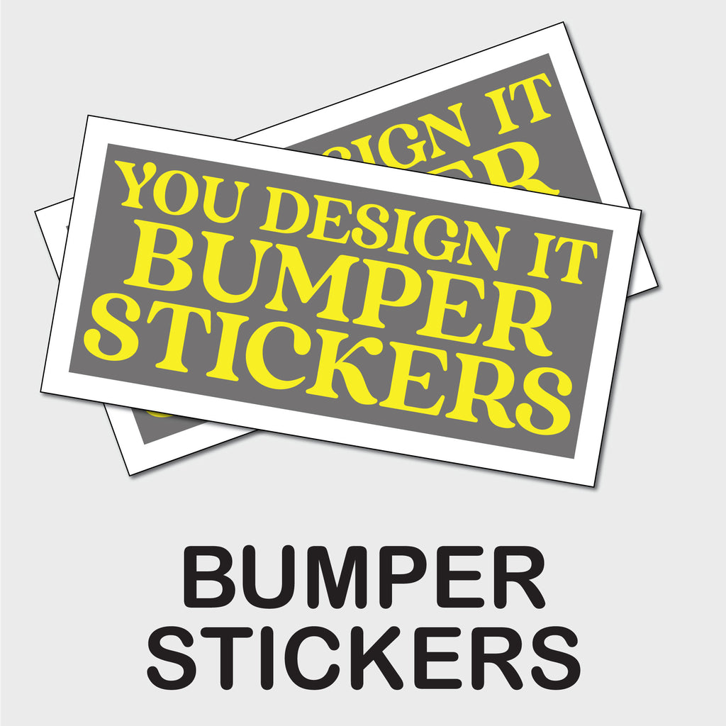 Custom Bumper Stickers – 317Signs.com