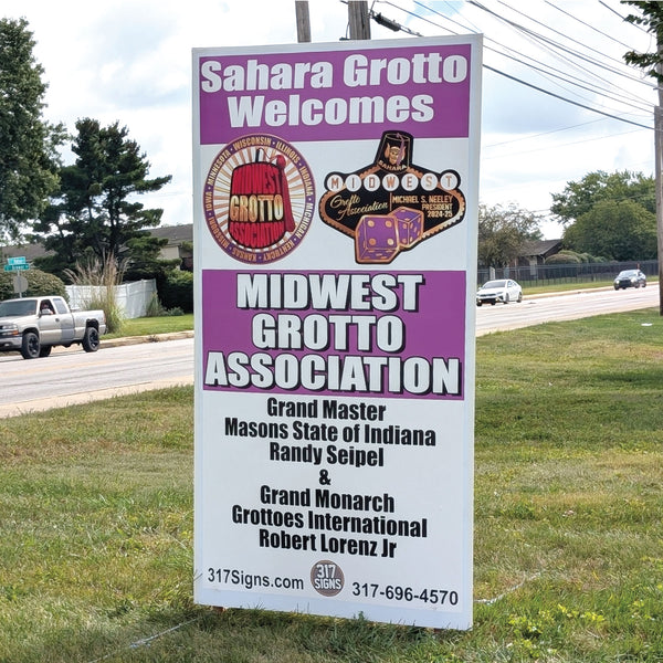 Yard Sign Rental Indianapolis | Rent Outdoor Signs Indiana - 317 Signs ...