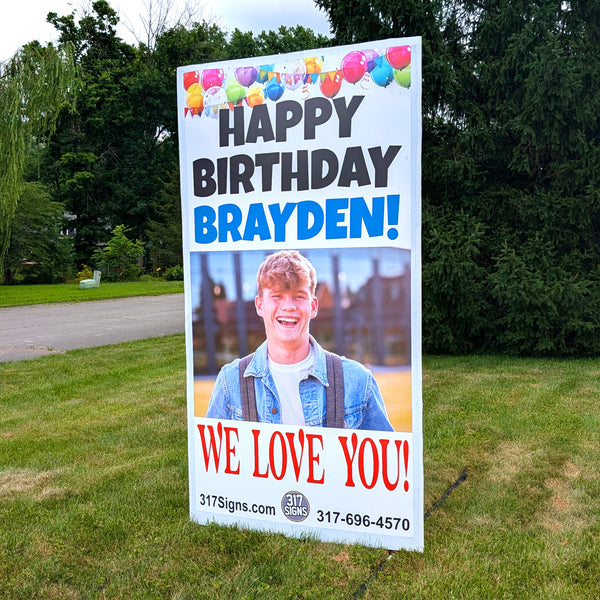 Yard Sign Rental - Indianapolis Area – 317Signs.com